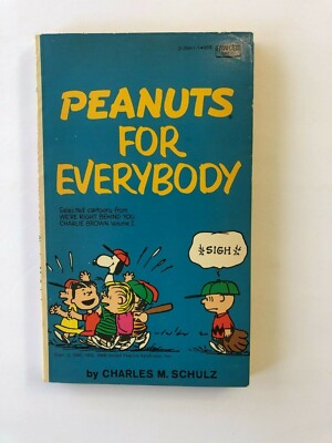 PEANUTS FOR EVERYBODY, Peanuts Paperback Book, Charles M Schulz | eBay