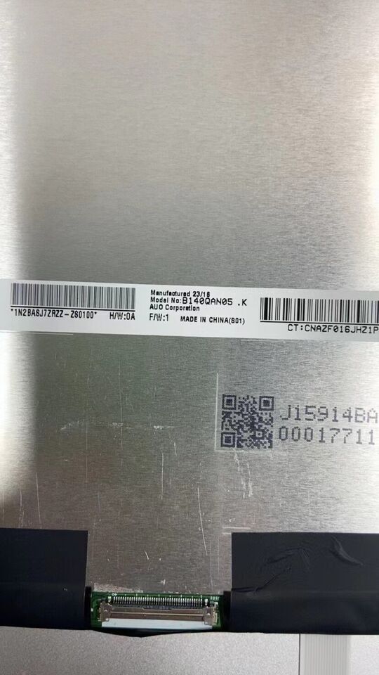 B140QAN05.K 14" Display Replacement Panel Matrix Laptop LCD Screen ...