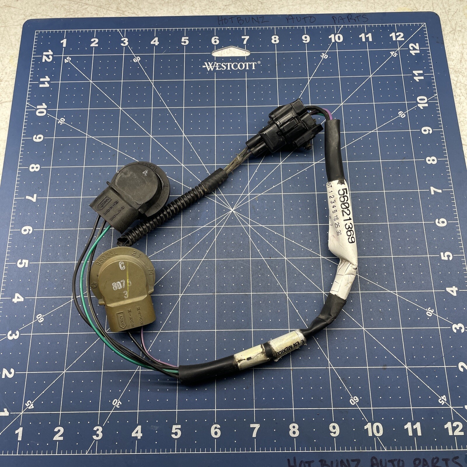 94-01 Dodge Ram Tail Light Lamp Wiring Harness W Pigtail 56021369 OEM ...