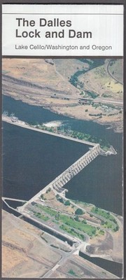 The Dalles Lock & Dam Lake Celilo WA-OR visitor folder 1988 Army Corps ...