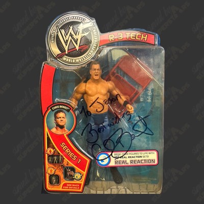 Chris Benoit signed WWF R-3 Tech Series 1 Action Figure | eBay