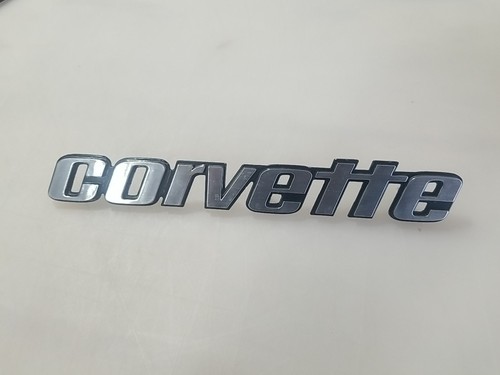 Fits for 1976-1979 C3 Corvette Rear Bumper Letter Emblems 3D Badges ...