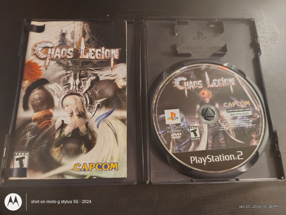 PlayStation 2 (PS2): Chaos Legion - CIB DISC TESTED WORKING COMPLETE W ...