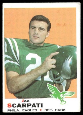 1969 Topps #176 Joe Scarpati Eagles VG | eBay