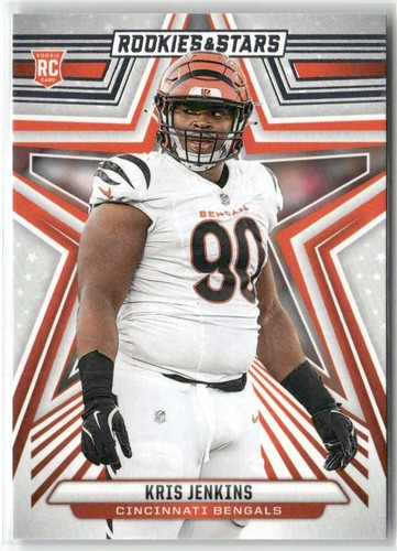 Kris Jenkins RC 2024 Panini Rookies & Stars Cincinnati Bengals #165 | eBay