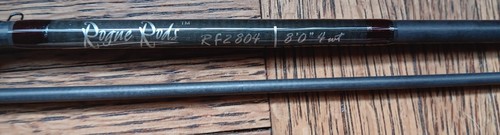 Rogue Rods RF2 2 pc 8' 4 wgt fly rod and rod tube...USA made | eBay