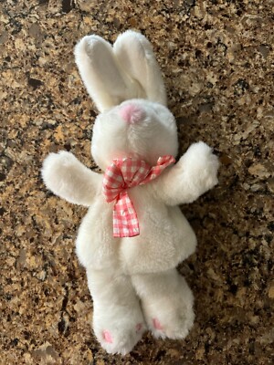 Vintage International Silver Co. Plush White Rabbit Hand Puppet | eBay