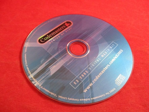 Codemasters E3 2003 Promotional Press Kit CD American Idol IndyCar Series Dragon | eBay