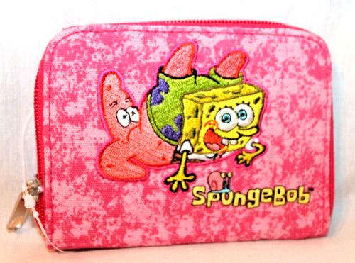 NEW IN BAG SPONGEBOB SQUAREPANTS PATRICK COIN WALLET PINK | eBay
