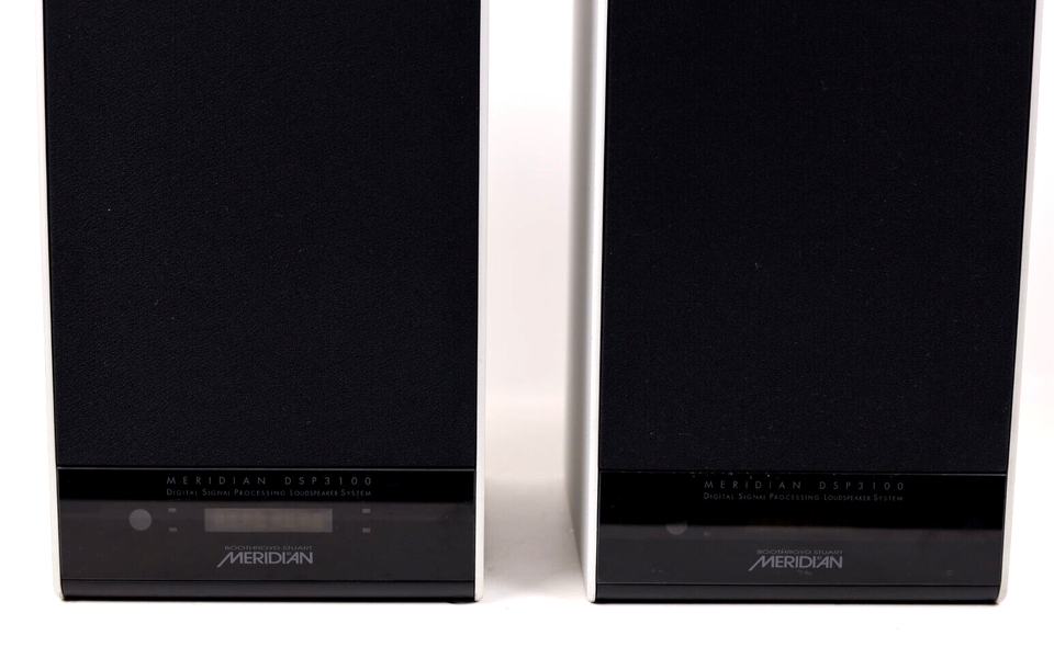 Meridian DSP3100 Digital Powered Bookshelf Speakers (Silver) o855 | eBay