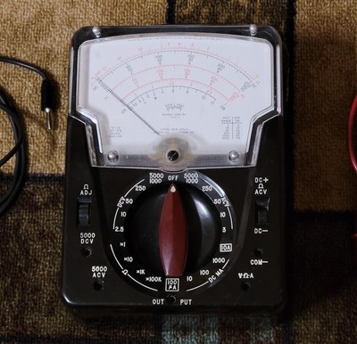 TRIPLETT VOM MODEL 630-PL TYPE 2 NOT TESTED NO BATTERIES | eBay