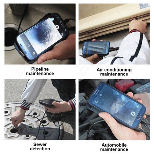 Endoscope 7MM 5M HD USB Android PC 2in1 Car Inspection Camera Scope ...