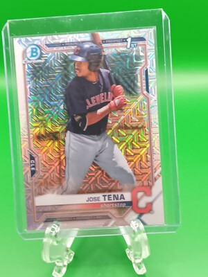 2021 Bowman Chrome Jose Tena Mega Box Mojo Refractor | eBay