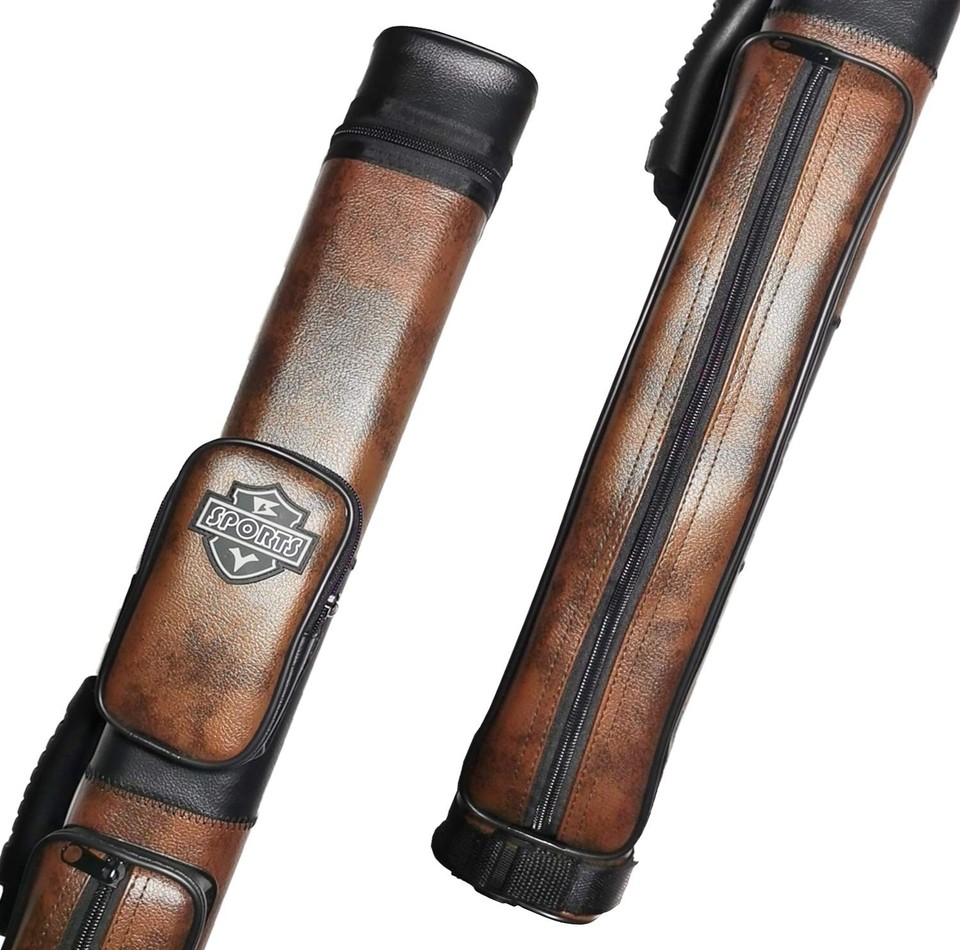 2x2 Hard cue case Square Pool Cue Billiard Stick Carrying Case | eBay