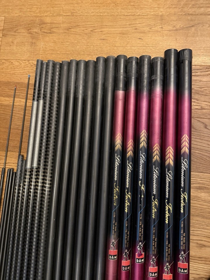 DAM Litanium Tectron 15m Fishing Poles | eBay UK