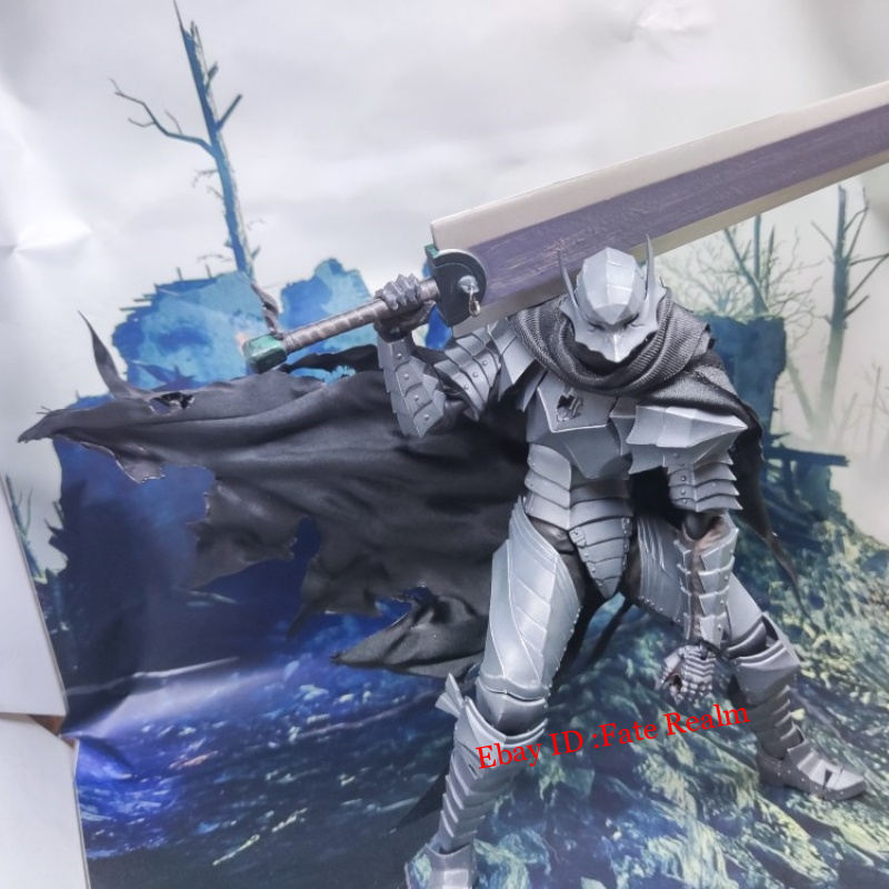 1/12 Custom Wired Cape Cloak For 6'' Berserk Guts Figma Action Figure ...