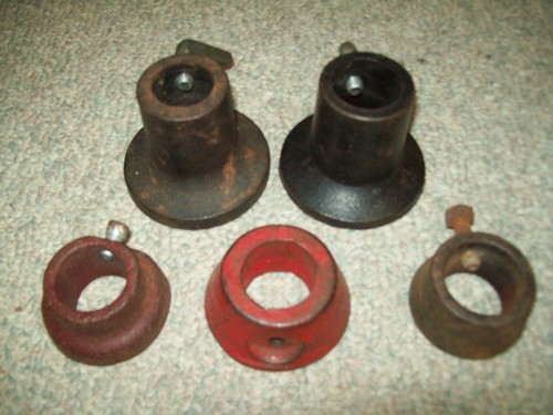 5 vtg BARBELL COLLARS bodybuilding YORK fitness DUMBBELLS homegym ...