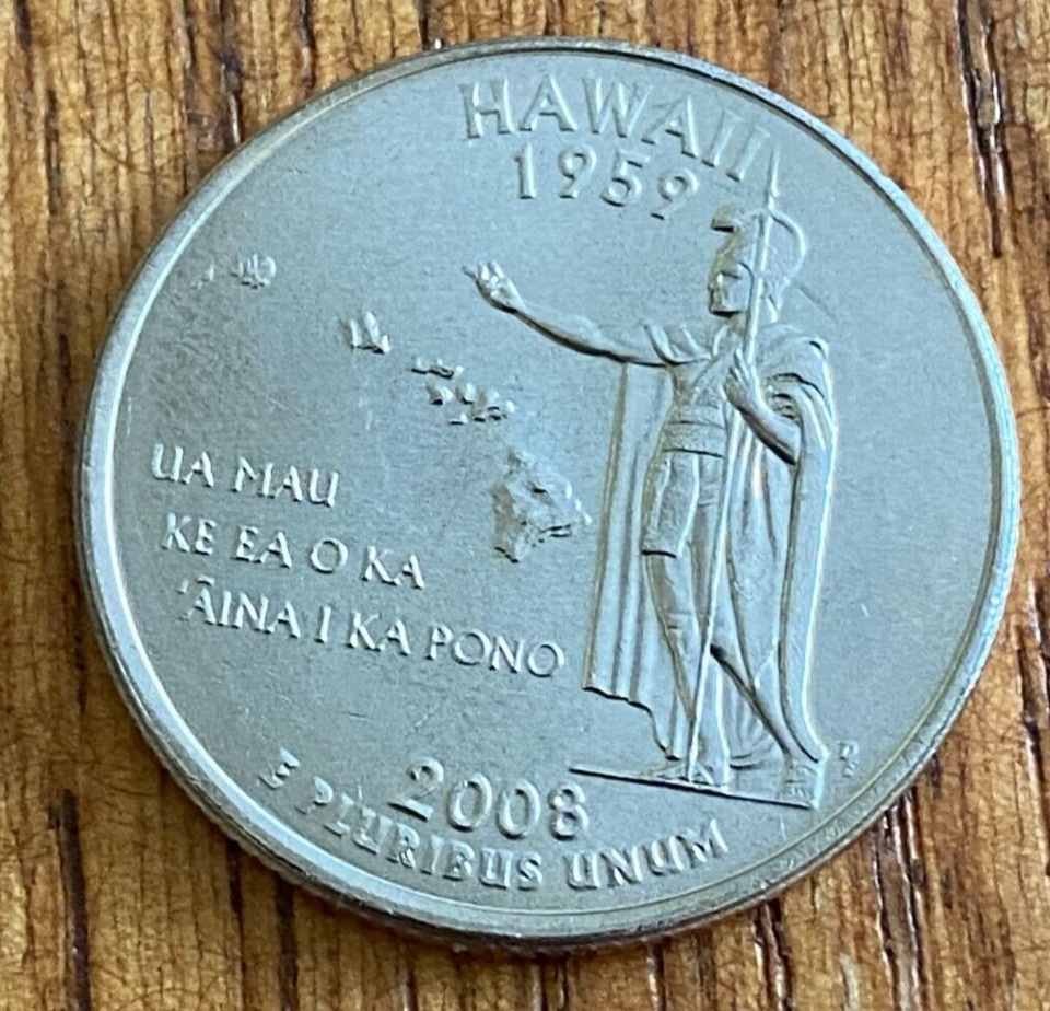 2008 D Hawaii Quarter Circulated | eBay