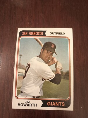 1974 Topps #404 Jim Howarth (EXMT) | eBay