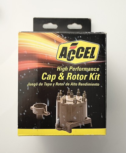ACCEL 8132 Distributor Cap & Rotor Kit - HEI Style - Tan | eBay