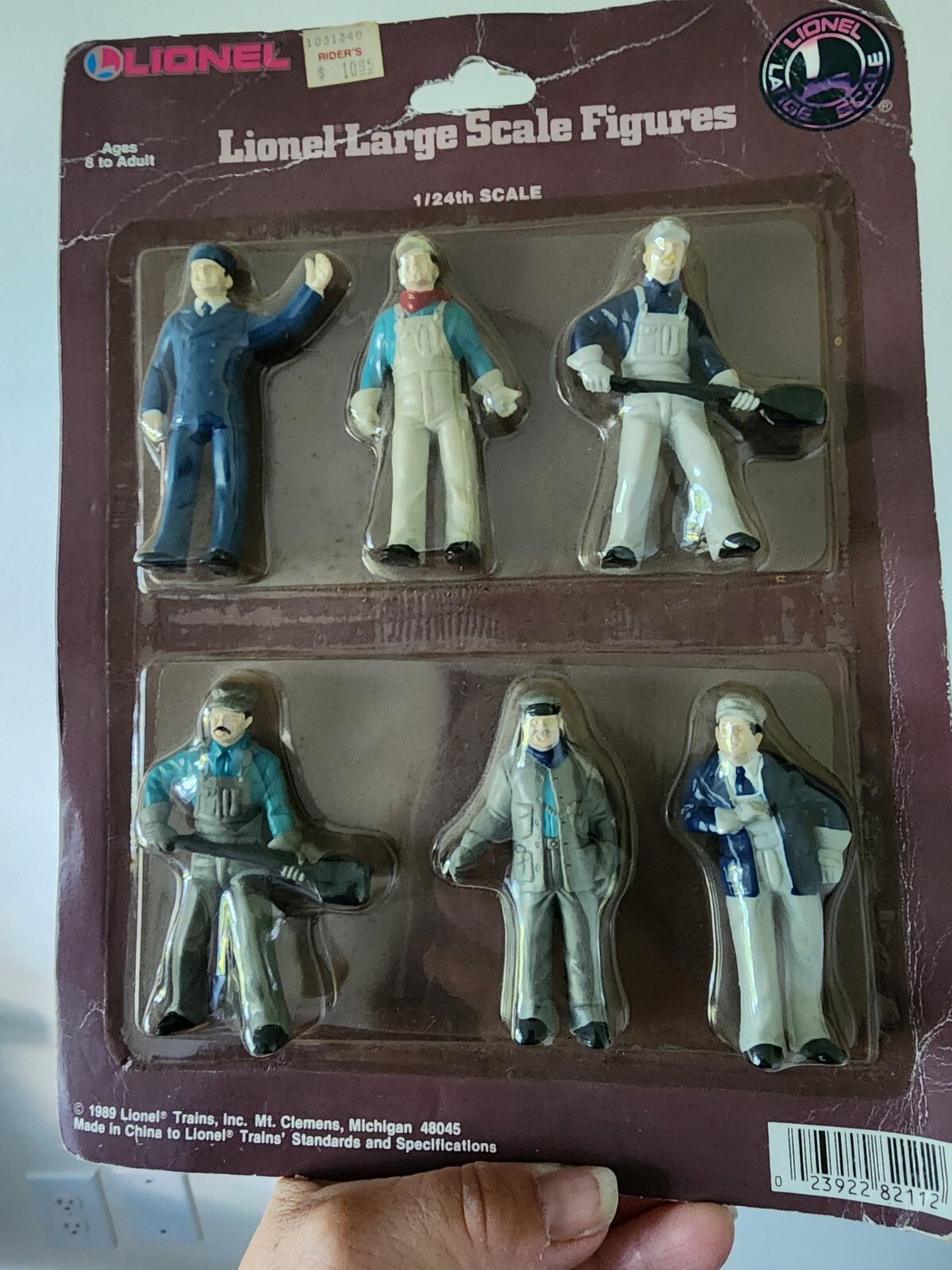 1989 Lionel 8-82112 Large Scale Figures 1/24th Scale 8-82112 New | eBay