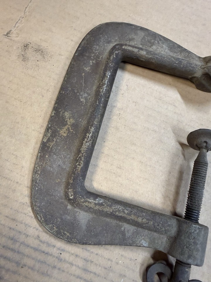 Shaler Vintage Antique Vulcanizer Tube C Clamp | eBay