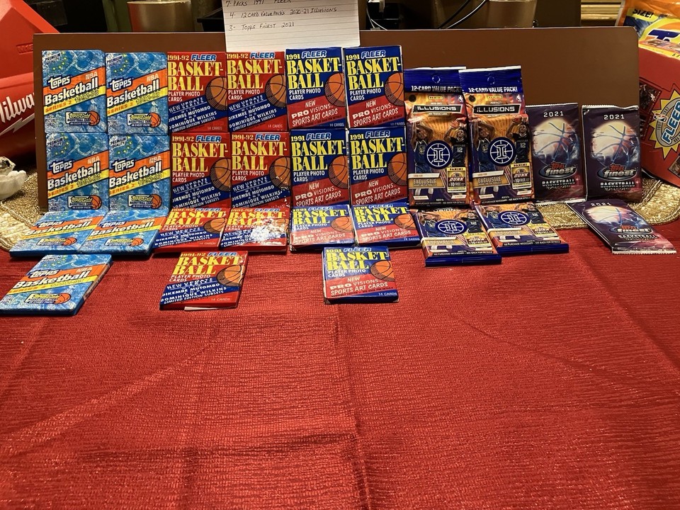 (28) Sealed Basketball Packs | eBay