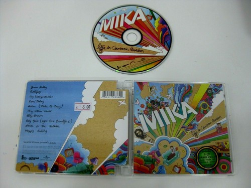 Mika Cd Life In Cartoon Motion | eBay