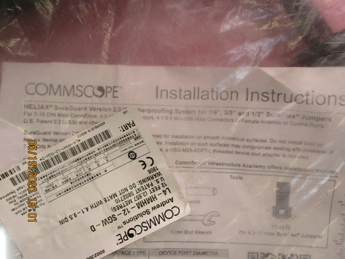New - CommScope L4-HMHM-25-SGW-D - LDF4 D-CLASS WITH HELIAX SUREGUARD ...