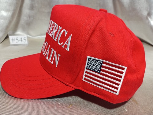 Never Worn Official MAGA Hat by Cali-Fame. Red 45-47 Trump 2024 #545 | eBay