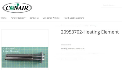 Auxiliary Process Equipment - Conair Dryer