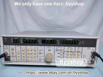 Panasonic VP-7723B Audio Analyzer /hyy/ | eBay