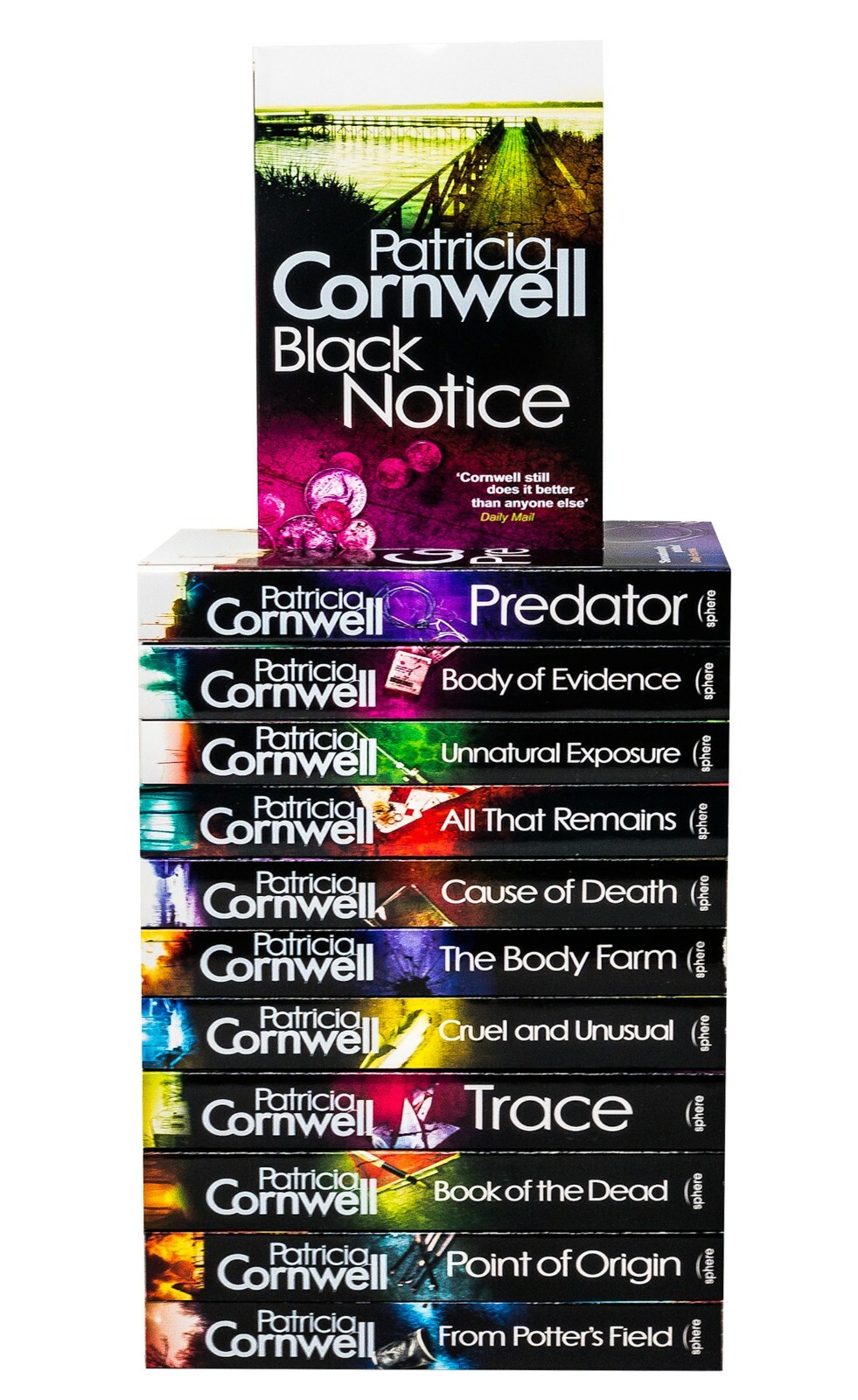 Kay Scarpetta Series 12 Books Collection Set By Patricia Cornwell | eBay UK