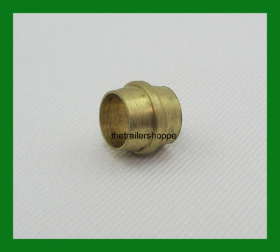 VelVac Air Brake Tube Fitting DOT Approved 1/4" Brass Sleeves Ferrules ...