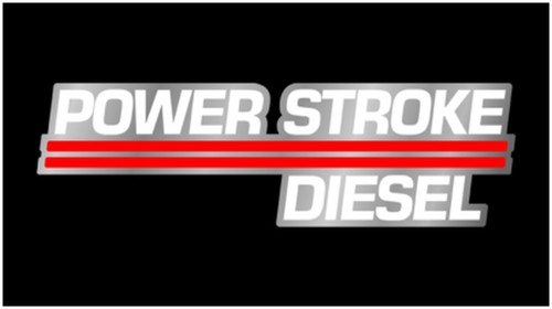 Ford Power Stroke Diesel Carbon Steel License Plate (Black) | eBay