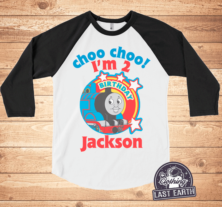 Train Birthday Shirts For Toddlers