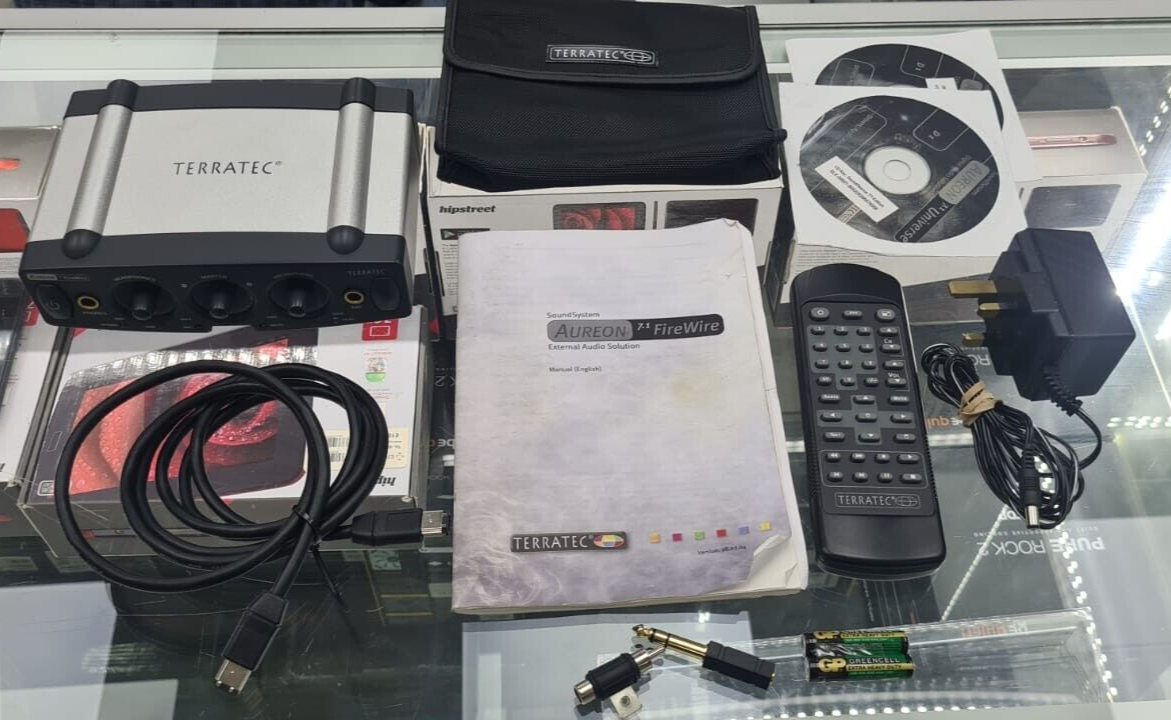 Terratec Aureon 7.1 FireWire Attempts Plug-and-Play, Pro Sound Card ...