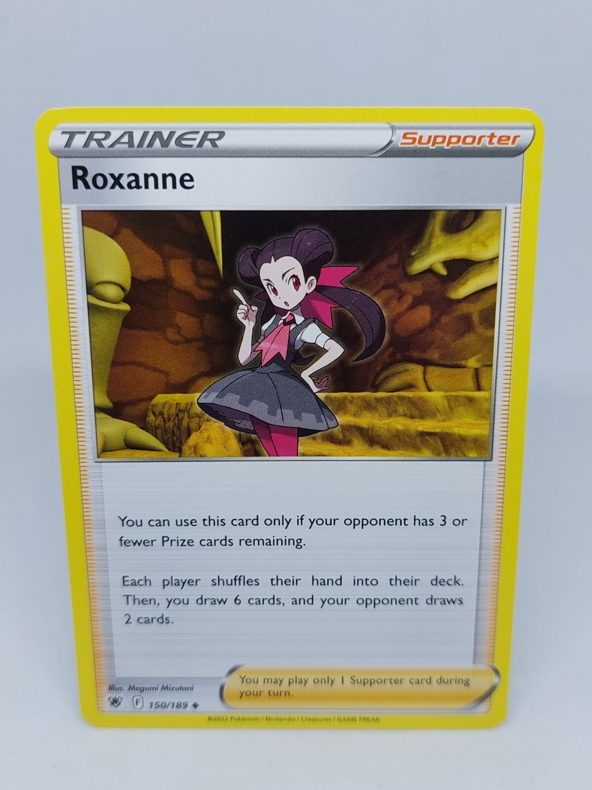 POKEMON CARD TCG TRAINER ROXANNE 150/189 NM/M ASTRAL RADIANCE SWORD ...
