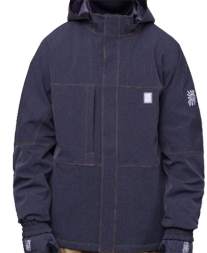 686 Dojo Snowboard Jacket (XL) Black Denim M3WN129-BLKD | eBay
