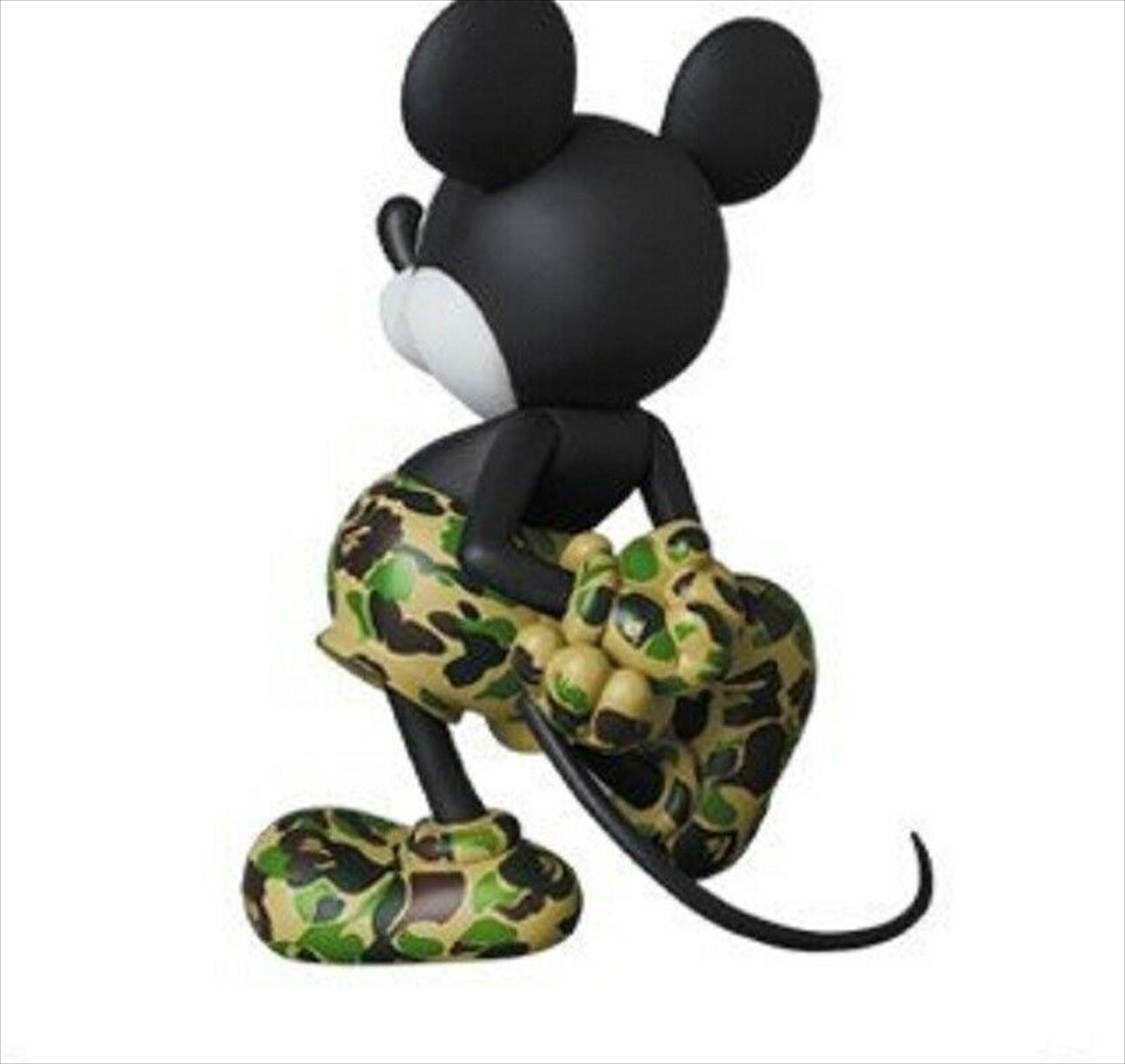 VCD BAPE(R) MICKEY MOUSE a bathing ape bape Medicom Toy Green Ver ...