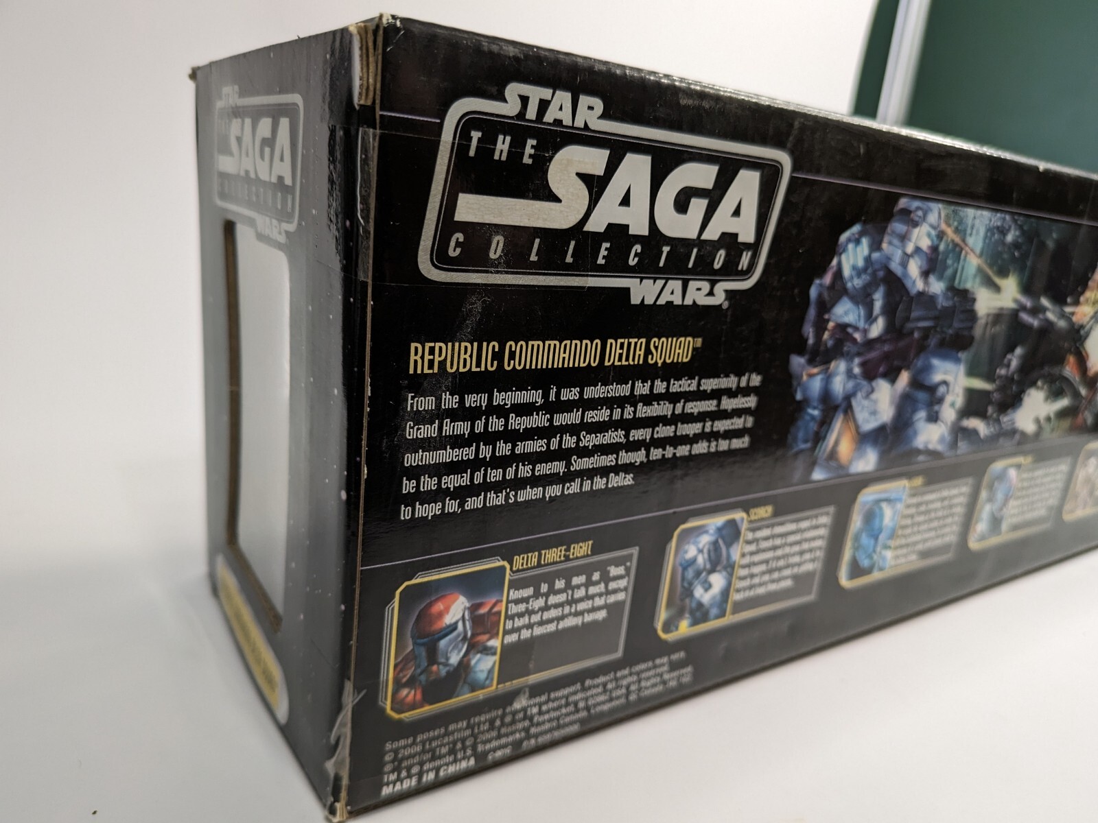 Hasbro Star Wars Republic Commando Delta Squad Set Action Figure for ...