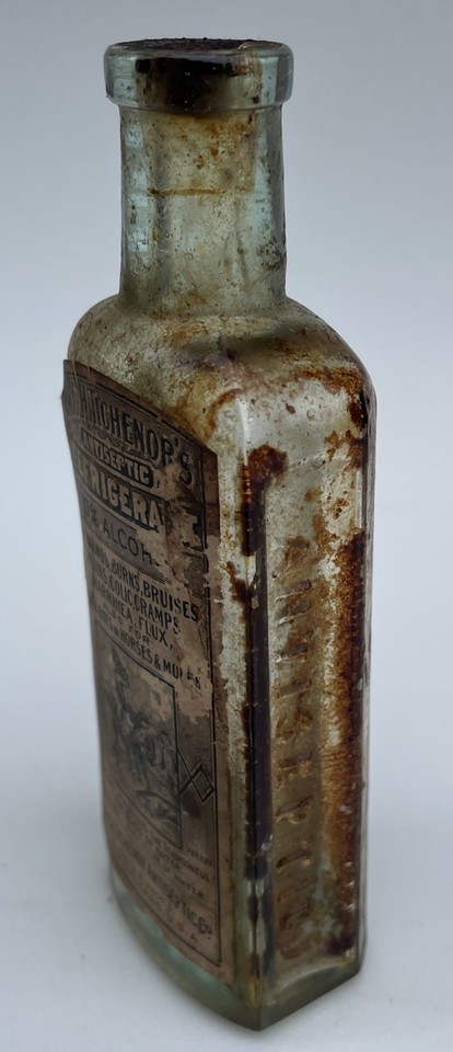 Dr. G. H. Tichenor's Antiseptic Refrigerant Medicine Bottle New Orleans ...