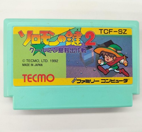 Tecmo Solomon'S Key 2 Famicom Software EU262 | eBay