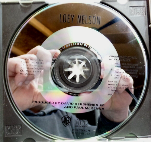Loey Nelson Only The Shadows Know 1990 Promo CD 3 Track Single RARE PRO ...