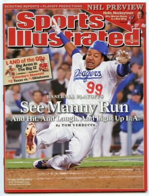 Sports Illustrated October 13, 2008 Baseball Playoffs Dodgers Manny ...