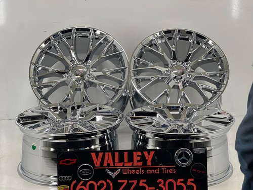 18" 19" Chrome Chevrolet Corvette C3 C4 C5 C6 C7 Rims 19" x10 18"x 9 | eBay