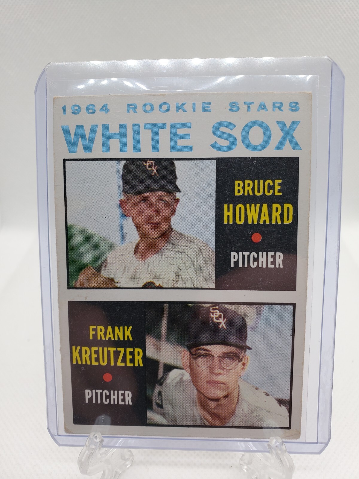 Bruce Howard Frank Kreutzer ROOKIE STARS 1964 Topps #107 White Sox RC ...