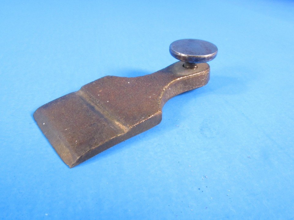 showy wood bullnose plane w/ Popple Sheffield iron & bulbous tail ...