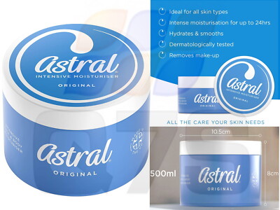 Astral Original Face And Body Intensive Moisturiser & Body All Over ...