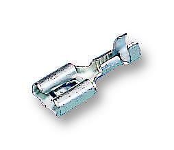 AMP - TE CONNECTIVITY - Terminal, Crimp, Fem, 6.35mm, 18-14 AWG, 25 ...